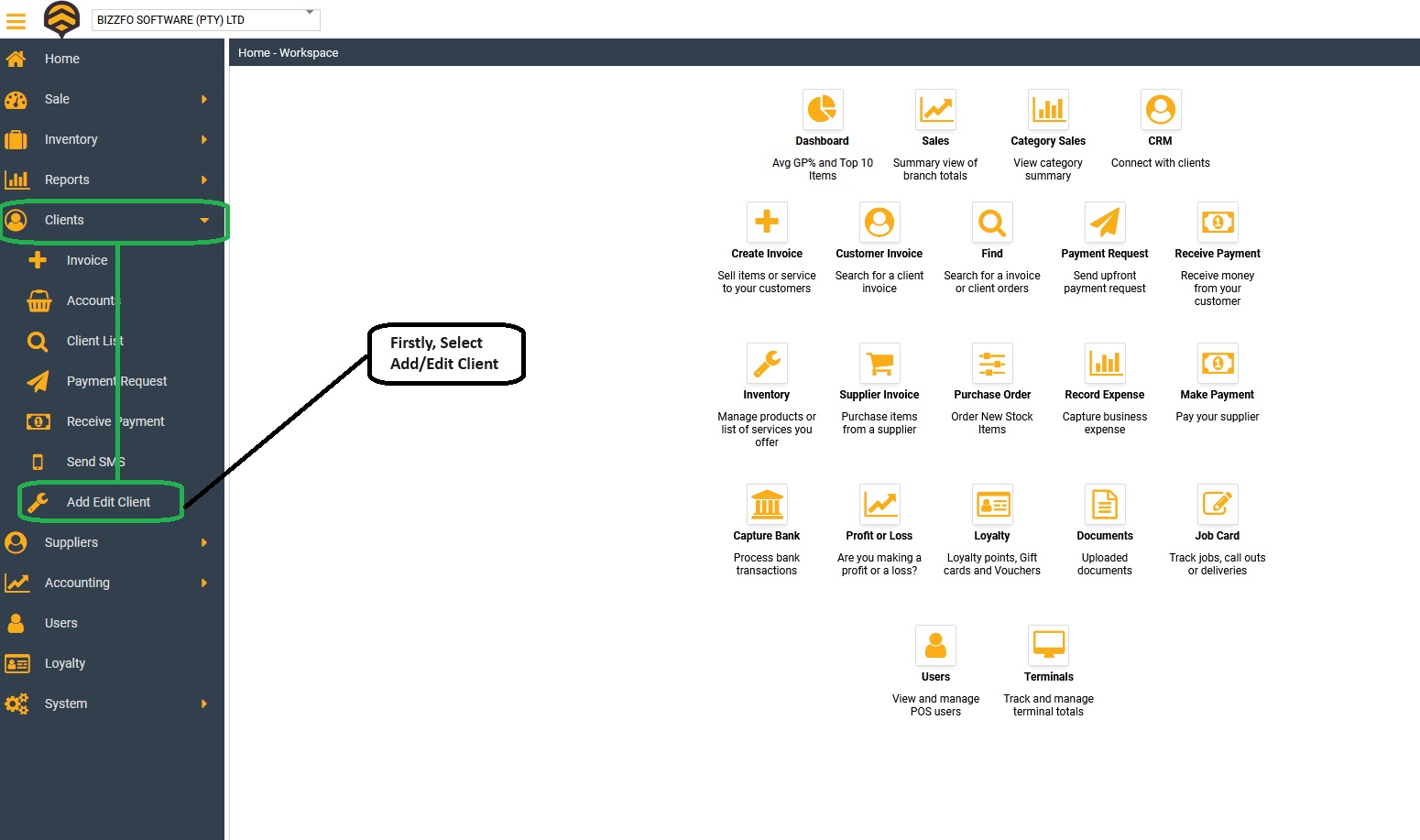 How to Add/Edit Hive Clients - Bizzfo
