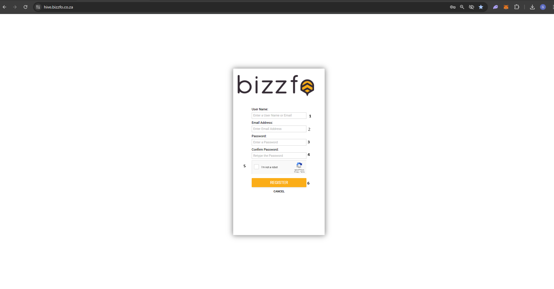 How to create your Hive account - Bizzfo