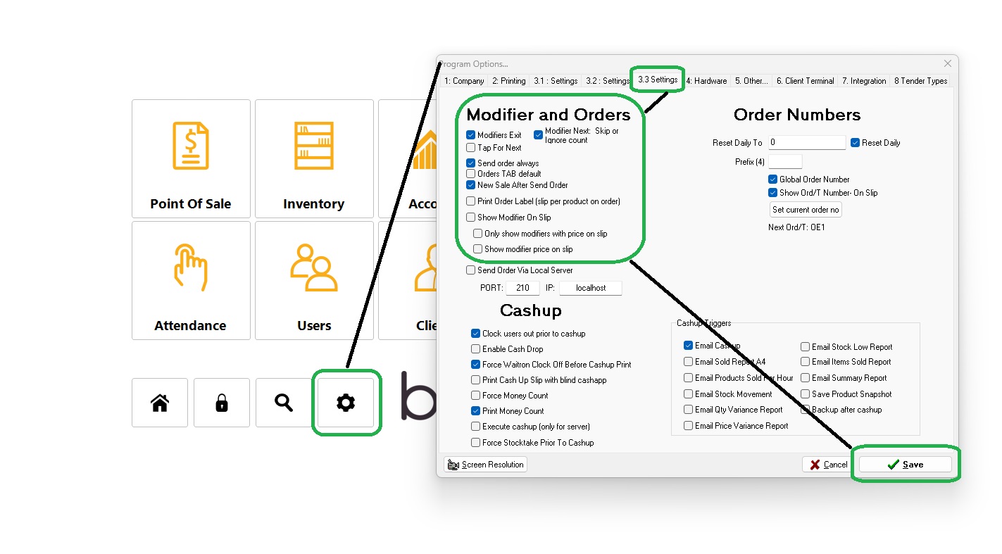 How to Add a Modifier question - Bizzfo